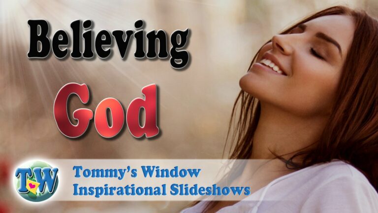 Believing God - Believing is Seeing in God's realm